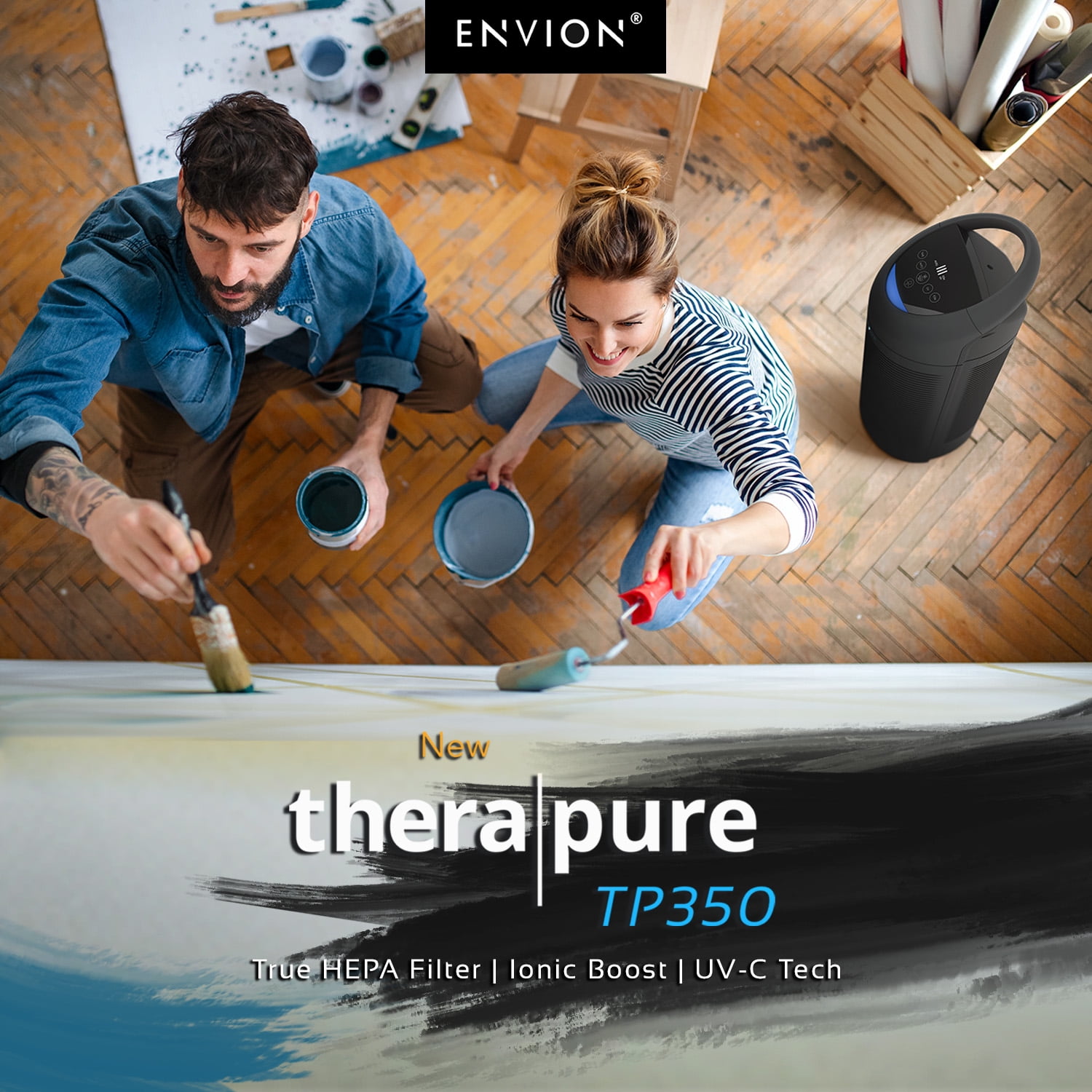 Envion Therapure Air Purifier TP350 (HEPA-Filter, Variable Speed ...