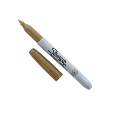 Sharpie Metallic Permanent Markers, Fine Point, Gold, 2 Count - Walmart.com