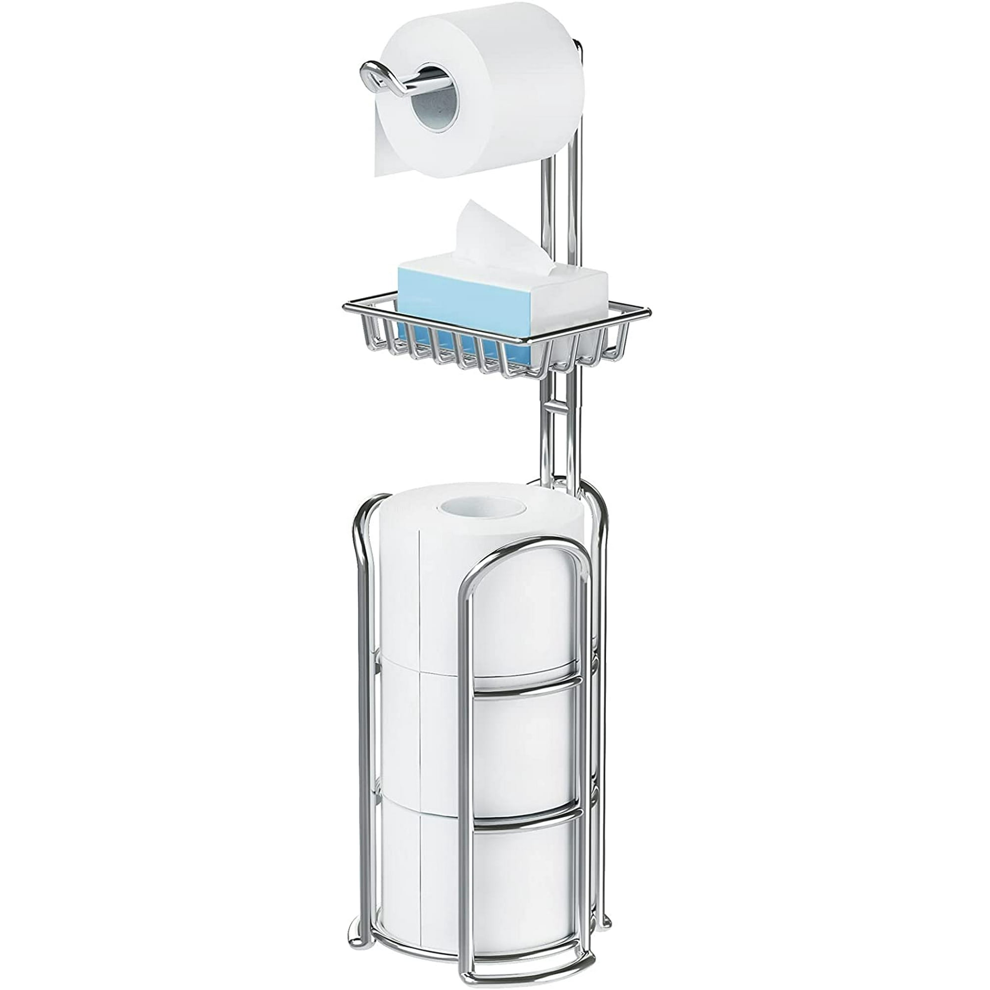 Click here for Someshuit Toilet Paper Holder Stand With Reserve A... prices