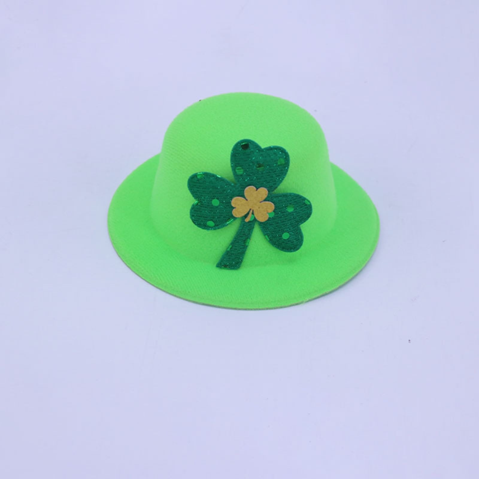 Click here for Nilvkv St. Patricks Day Green Hat Hair Card Hat De... prices