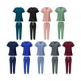 Segolike Women's Scrub Set, Scrubs Nursing Uniforms Professional Scrub ...