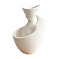 BAOPAI 3D Printed Modern Abstract Vase - Irregular Shape Textured ...