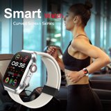 "VIVISTAR Smart Watch, Full Touch, 1.96"", IOS Compatible, 300mAh ...