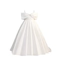 ITSAME Flower Girls Bow Slip Dresses Spaghetti Straps Pageant Wedding ...