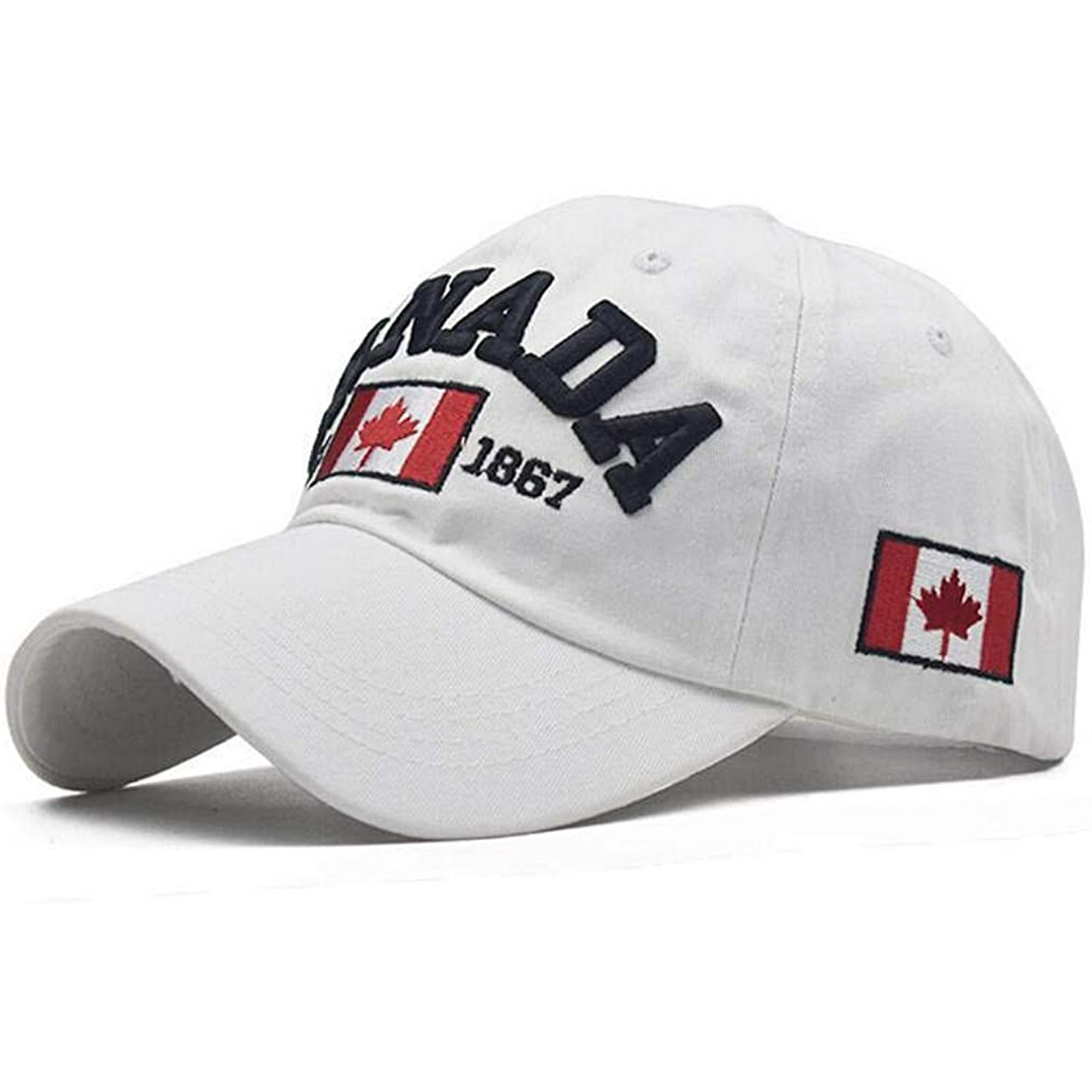 Click here for Geecy Unisex Canada Flag Cotton Baseball Cap Maple... prices