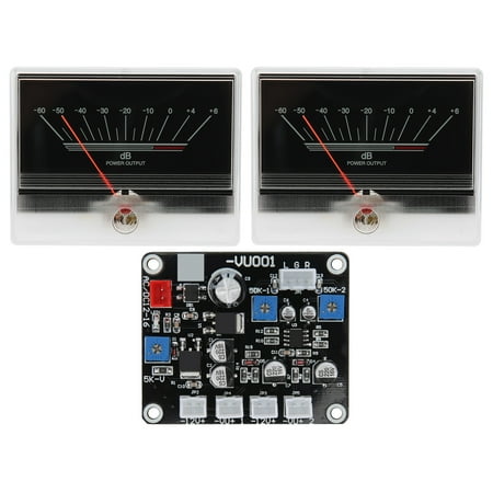 DB Level Meter, Convenient Practical Adjustable Flexible VU Meter ...