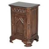 Design Toscano Queensbury Inn Gothic Revival Bedside Table - Walmart.com