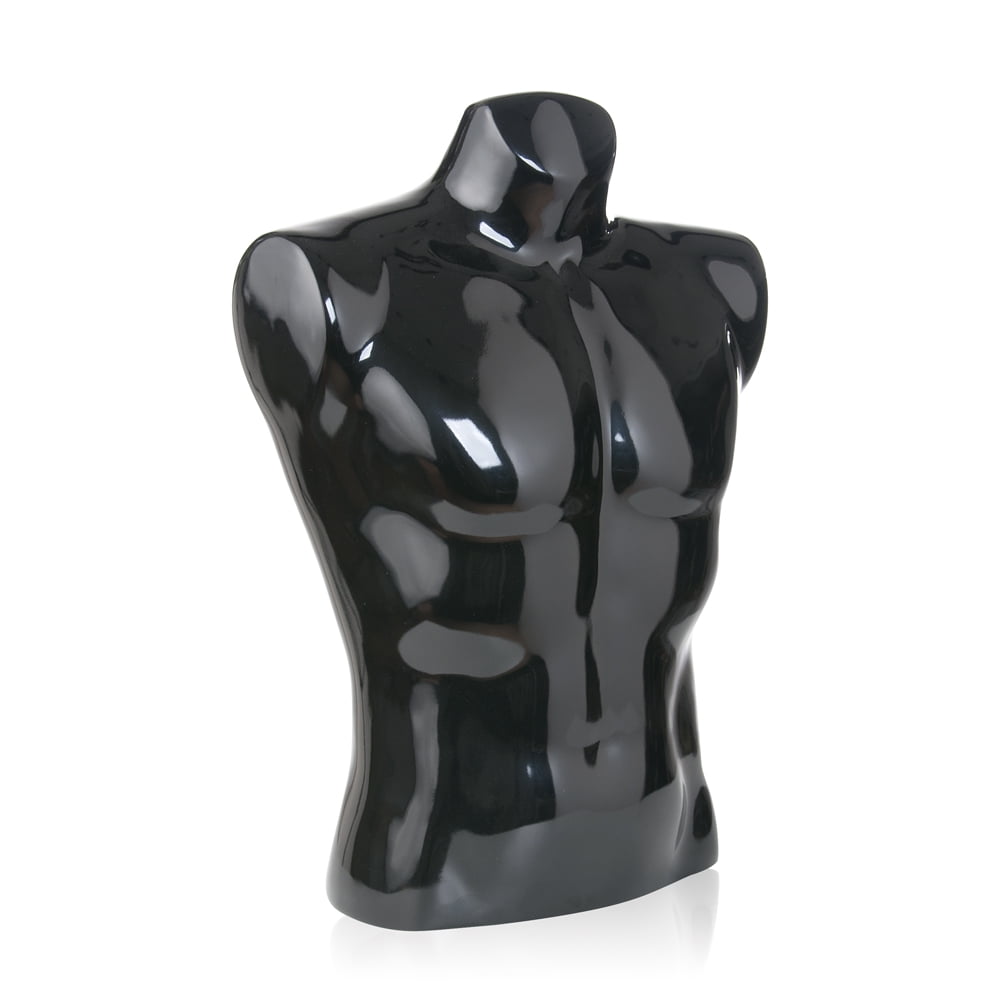 Torso para hombre con reborde de 5/8 "- Color negro, Tamaño del paquete ...