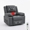 Manual Recliner Chair for Adults - 135° Front & Rear Adjustable, with ...