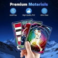 200 PCS Card Sleeves Hard Plastic, Premium Sports Baseball Trading Card ...
