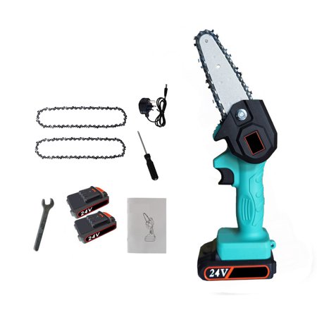 Houkiper Portable Small Rechargeable Chainsaw Home Gardening Tool ...