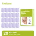 Bukihome Silicone Toe Protectors Open Pinky Toe Sleeves for Hammer Toes ...