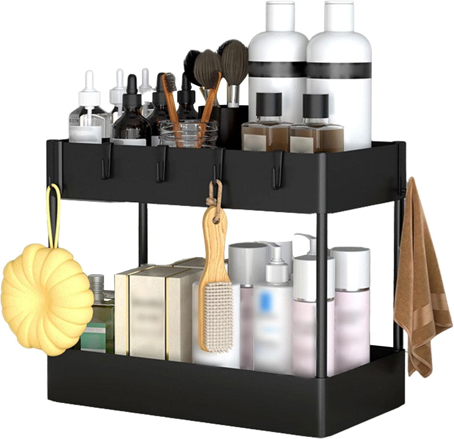 Efficient Under Sink Organizer, Unique Design for Optimal Space ...