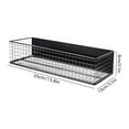 ZhyrZng Magnetic Fridge Shelf Organizer A - Stainless Steel Basket ...