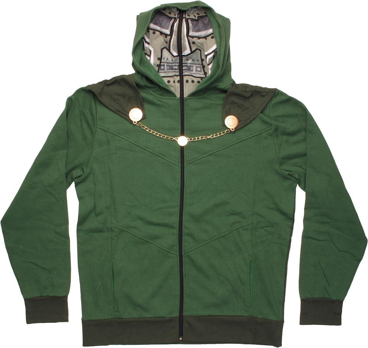 Fantastic Four Fantastic Four Dr Doom Costume Hoodie