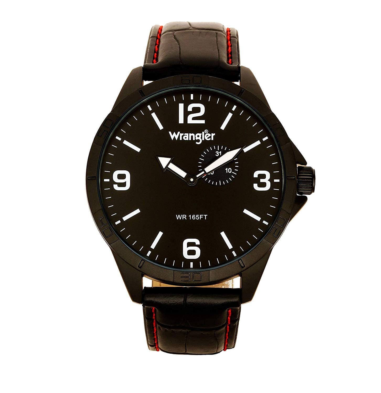 Wrangler Men's Watch Western Collection (Black) - Walmart.com