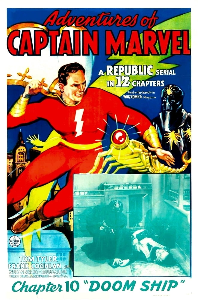 The Adventures Of Captain Marvel Left: Tom Tyler In 'Chapter 10: Doom ...