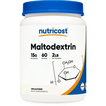 Nutricost Organic Maltodextrin Powder 1lb- Non-GMO & Gluten Free ...