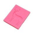 1Pcs Christmas Deer Silicone Mold Fondant Cake Chocolate Cookie ...