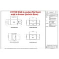 NSF Certified W8-D6-H8 Commercial Walk-In Refrigerated Cooler Box, USA Made - Walmart.com