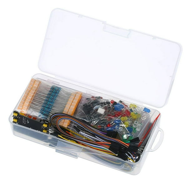 Electronics Component Basic Starter Kit With 830 Tie-points Breadboard Tool - Walmart.ca