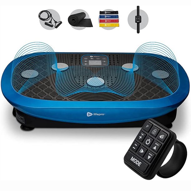 LifePro Rumblex Plus 4D Triple Oscillation Vibration Plate Home Workout ...