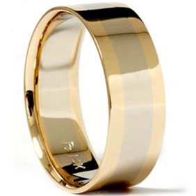 Mens Stainless Steel 8mm Polished Checkered Pattern Ring - Walmart.com