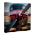 Stupell Industries Red Aircraft Propeller Canvas Wall Art, design by ...