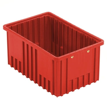 Quantum DG92035GY Plastic Dividable Grid Container, 16-1/2"L x 10-7/8"W ...