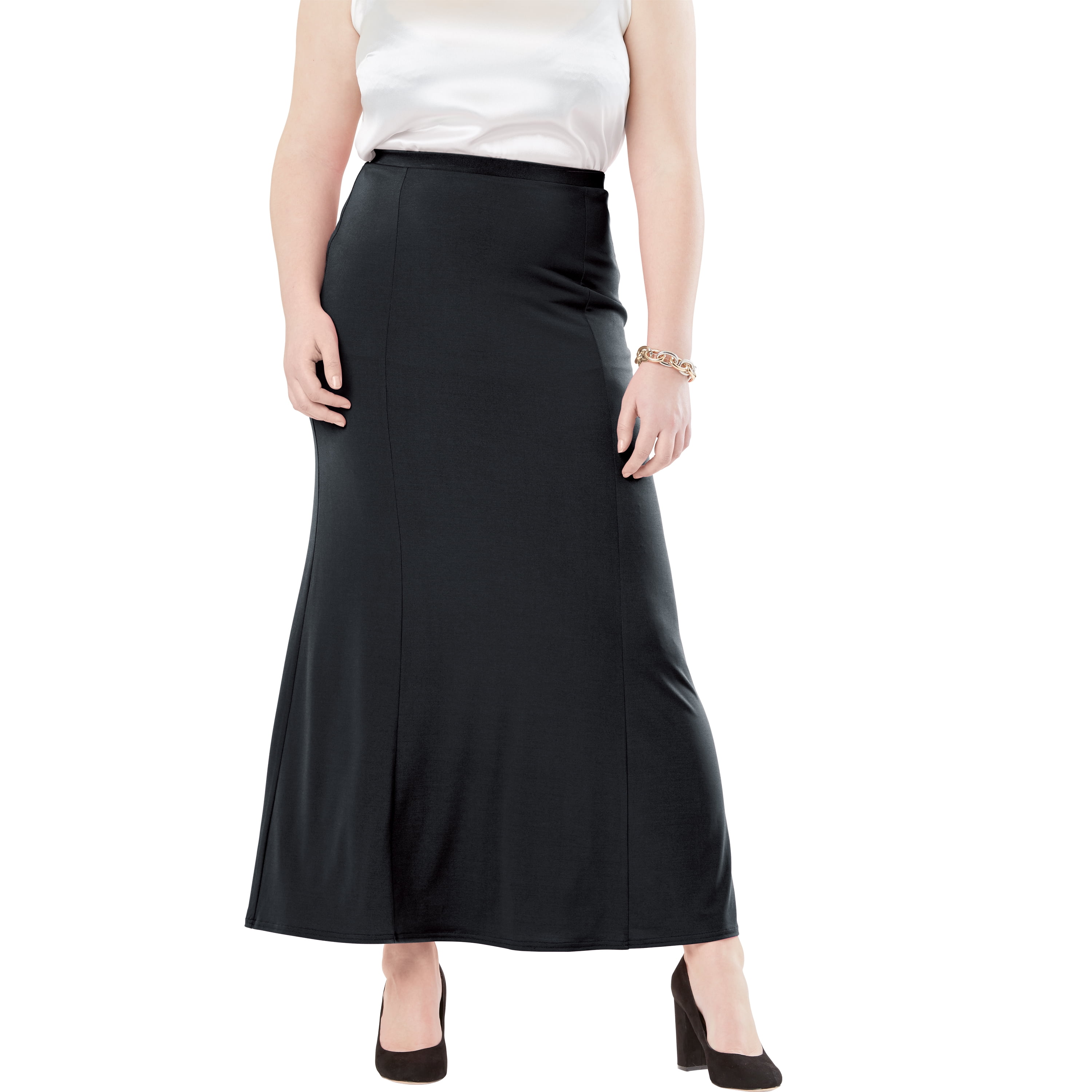 Jessica London Jessica London Womens Plus Size Travel Knit Maxi