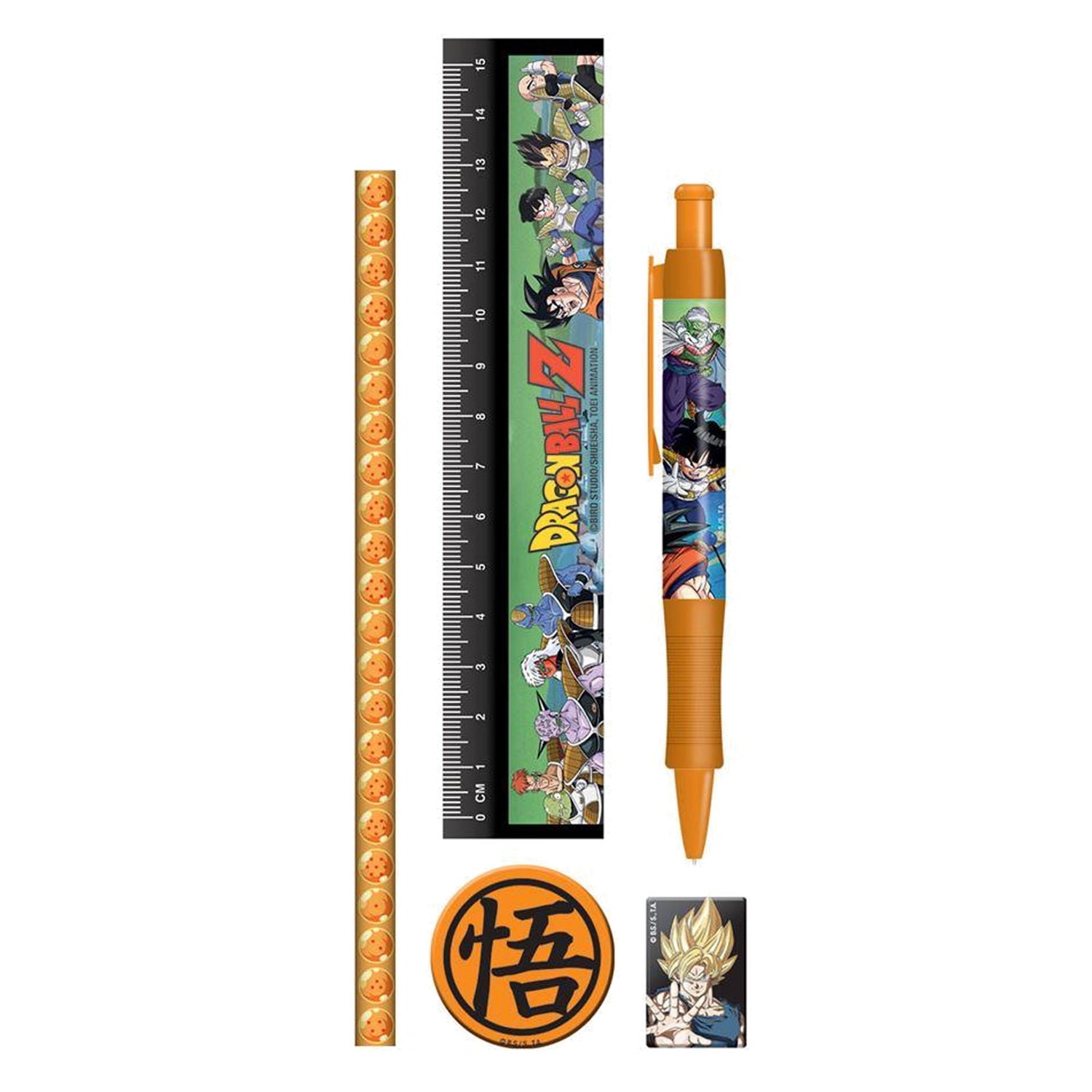 Click here for Dragon Ball Z Characters Stationery Set prices