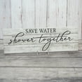 Save Water, Shower Together Farmhouse Bathroom Funny Home Decor Wood ...