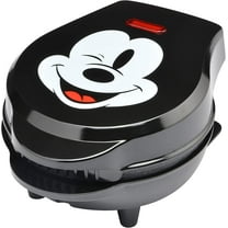 "Disney Mickey Mouse 4"" Mini Waffle Maker for Breakfast Sandwich ...