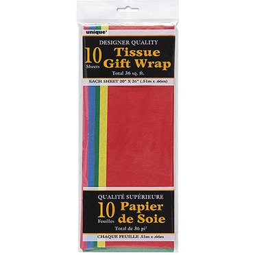 Spectra® Bleeding Art Tissue™ Paper, 20" x 30", 20 Assorted Colors, 100 ...