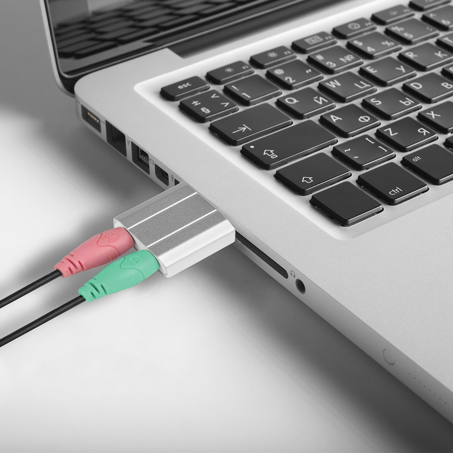 iMountek USB Audio Adapter External Stereo Sound Card With 3.5mm ...