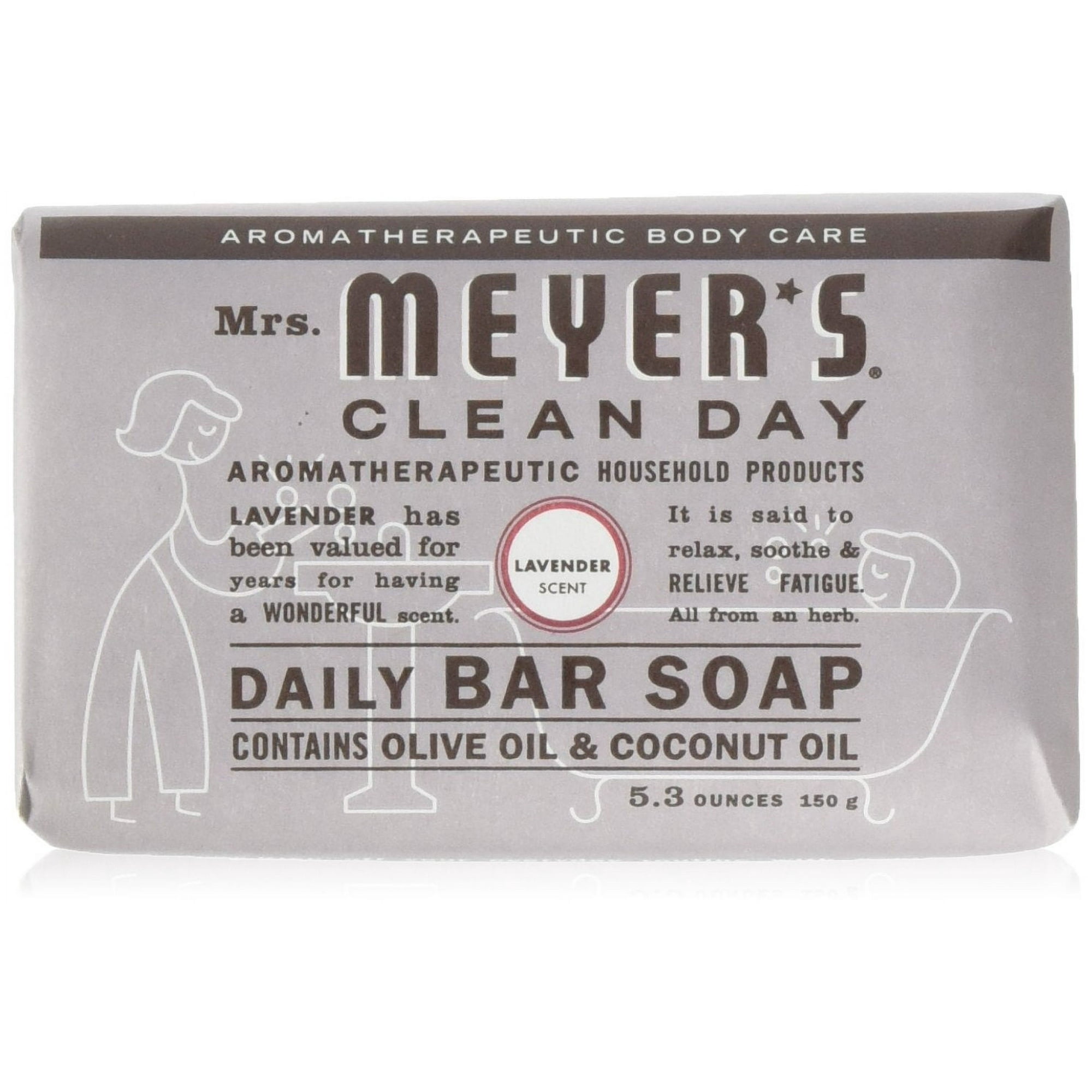 Click here for Mrs. Meyers Clean Day Mrs Meyers Bar Soap Hard 5.3... prices