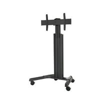 Chief LPAUB Large Fusion™ Manual Height Adjustable Mobile AV Cart ...