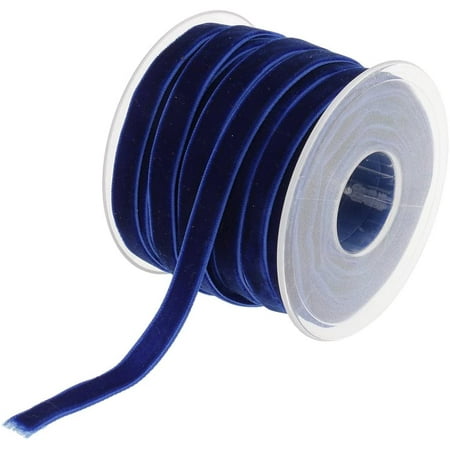 KSCD 20 Yard 10mm Wide Velvet Ribbon Roll for Crafts Embellishments ...