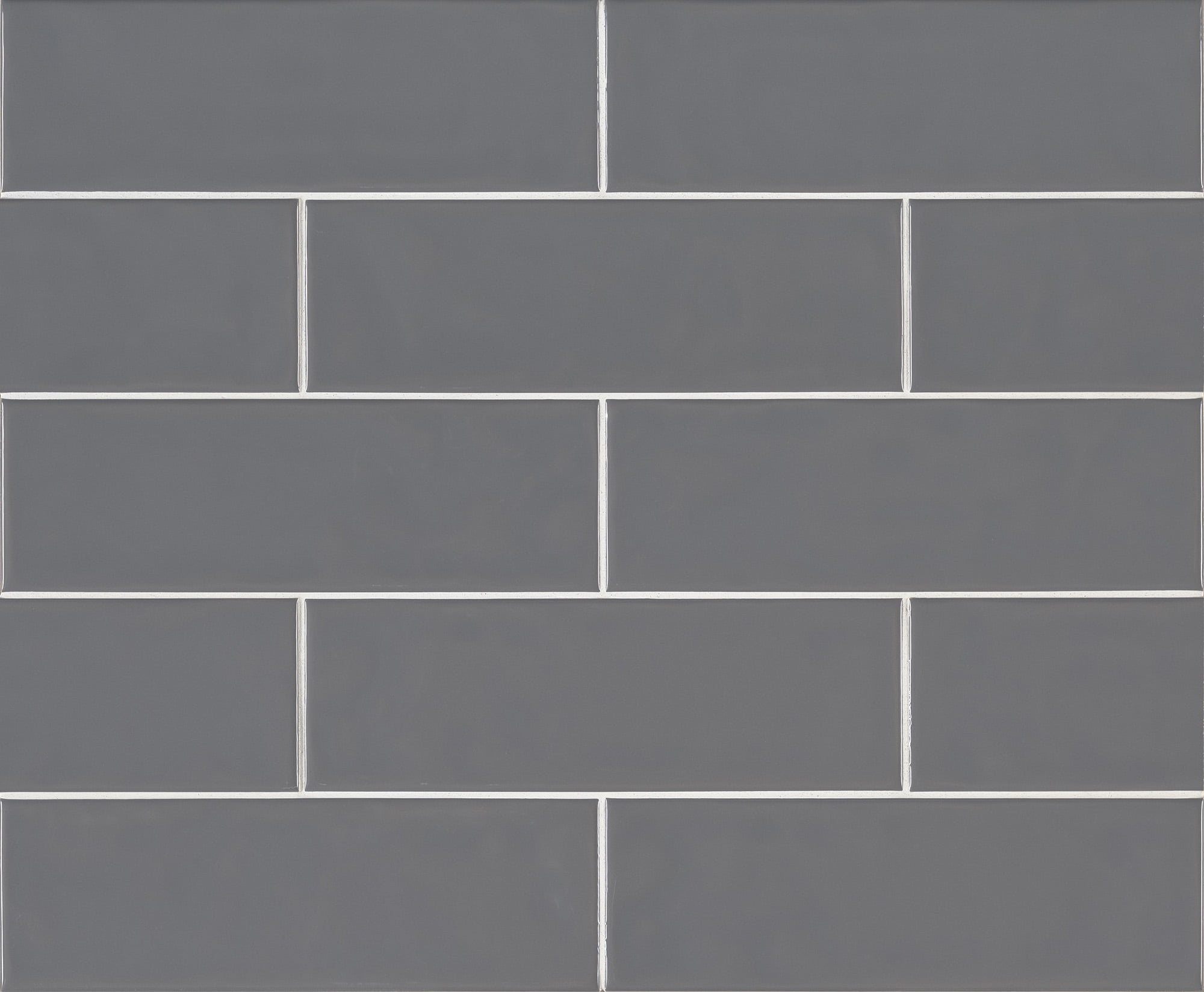 MSI Urbano Graphite 4 in. x 12 in. Glossy Ceramic Gray Subway Tile (9.9 ...