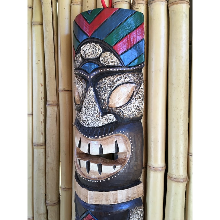 Wooden Tiki Head
