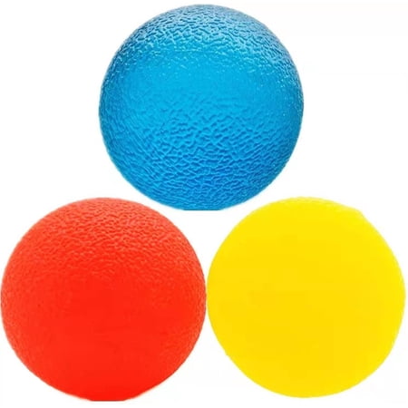 3pcs Resistance Levels Stress Relief Balls Multiple Resistance Therapy ...