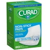 Curad Medium Non-Stick Pads 3 Inches X 4 Inches 20 Each (Pack of 6 ...