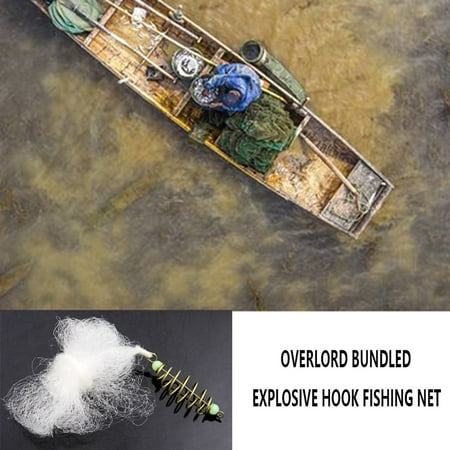 2021 New Explosive Hook Fishing Net Fishing Gear Cage Bomb Hook Group ...