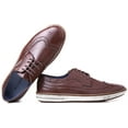 Mio Marino Round Toe Casual Brogue Design Dress Shoes for Men - Walmart.com