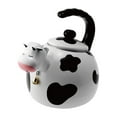 UPware 2.3 Quart Enamel-on-Steel Whistling Tea Kettle (Cow) - Walmart.com