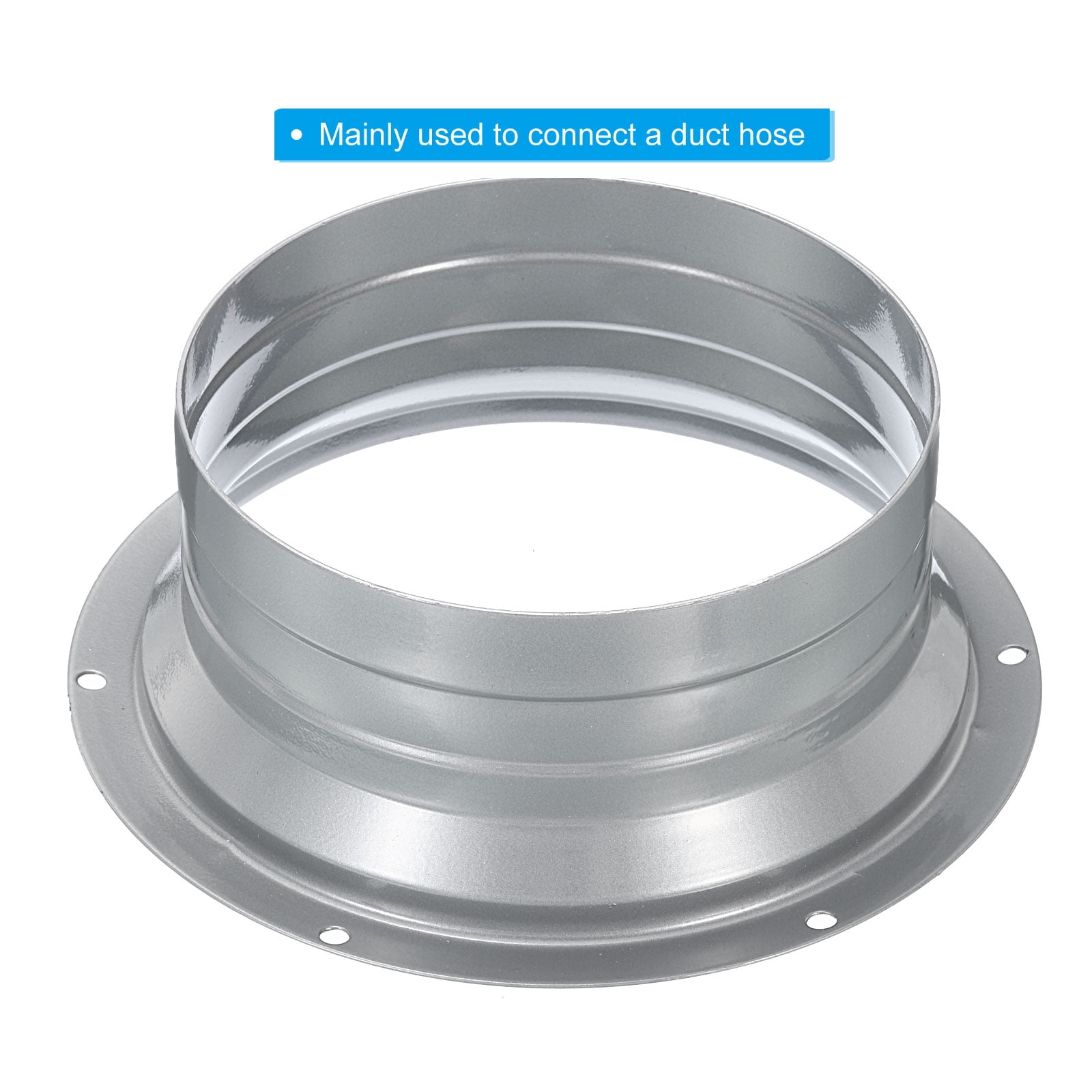 4 Inch Duct Connector ZUDKSUY 4 Inch Metal Duct Connector Flange, 2 ...
