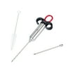 Heavy Duty Stainless Steel Meat Injector Kit, 2 oz Turkey Flavor ...