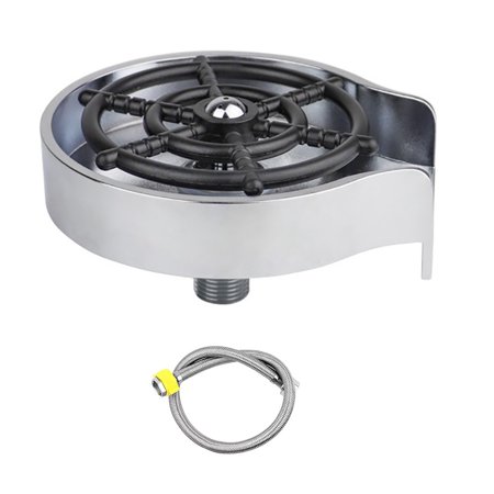 Lutabuo Kitchen Sink Glass Rinser Fast Cleaning Bar Glass Rinser with ...