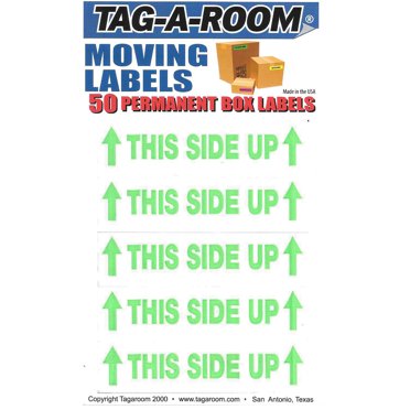 Tag-A-Room 1/2" x 3/4" Rectangle Color Coding Dot Sticker Labels (1008 ...