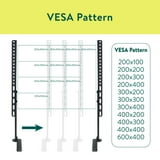 onn. Tabletop TV Stand for 37" to 70" TV's, Supports up to 88 lbs ...